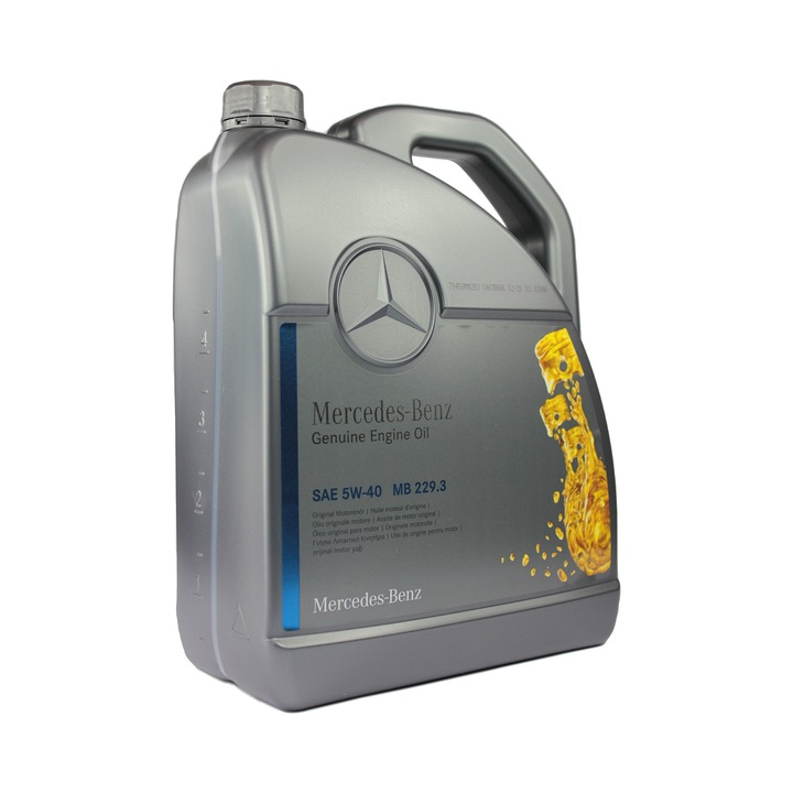 Ulei motor Mercedes 5W40 (MB 229.3) 5L - eMAG.ro