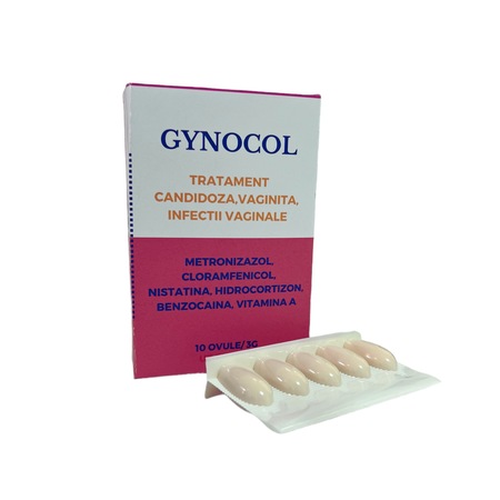 Tratament candidoza, vaginita, Infectii vaginale - Gynocol ovule - eMAG.ro