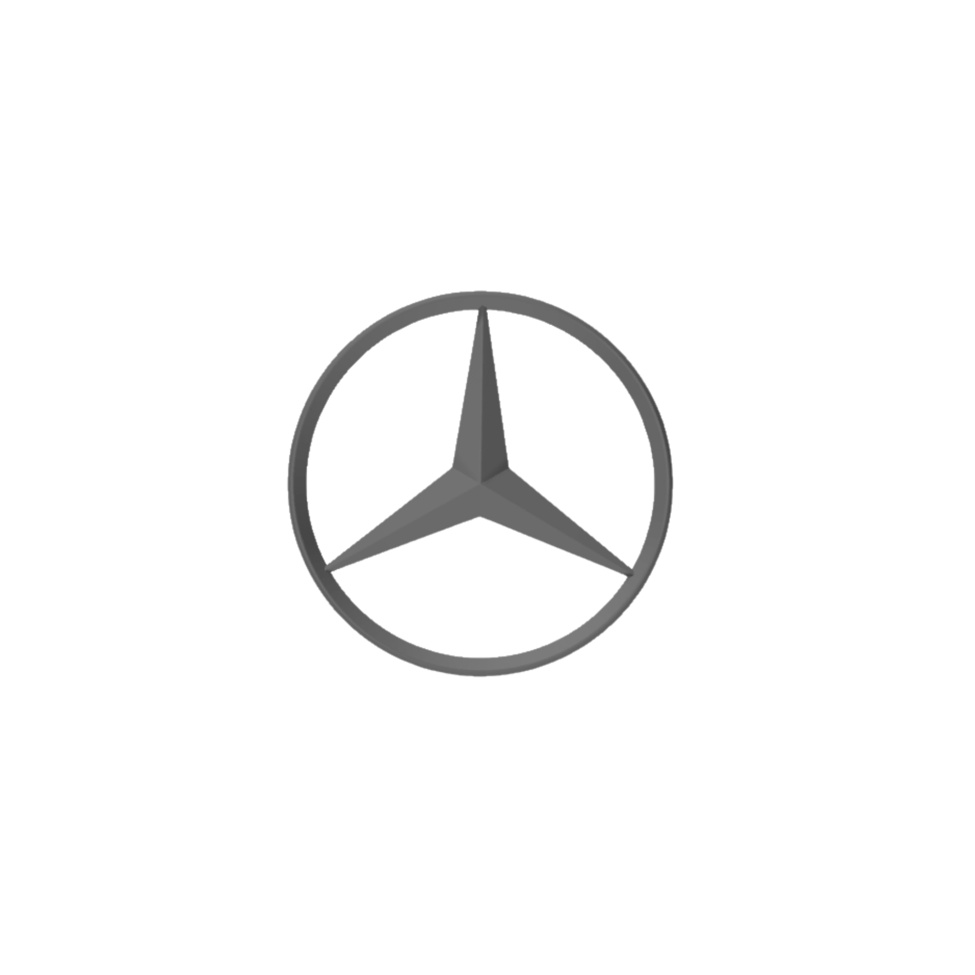 Breloc chei, "MERCEDES", 40 mm argintiu - eMAG.ro