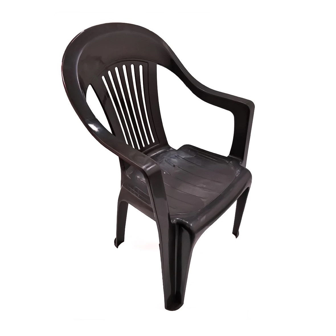 Scaun de gradina si terasa, fabricat din plastic, culoare maro - eMAG.ro