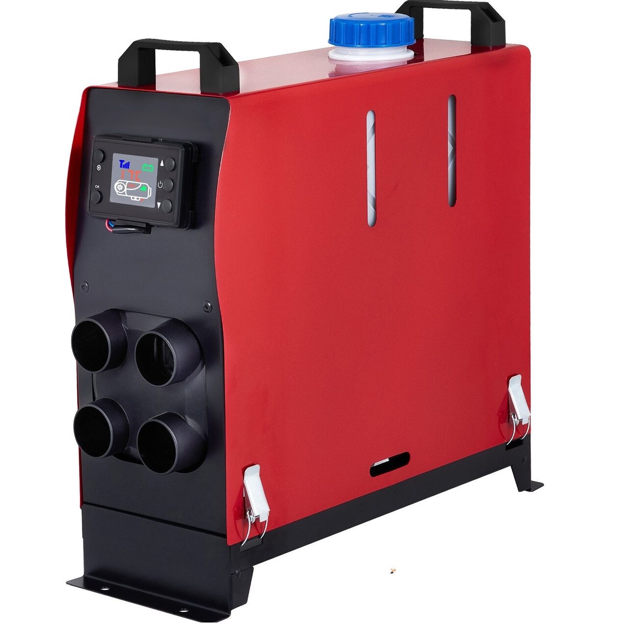 Incalzitor stationar, Sirocou diesel Vevor All-in-One, 5 kW, 4 x Iesiri ...