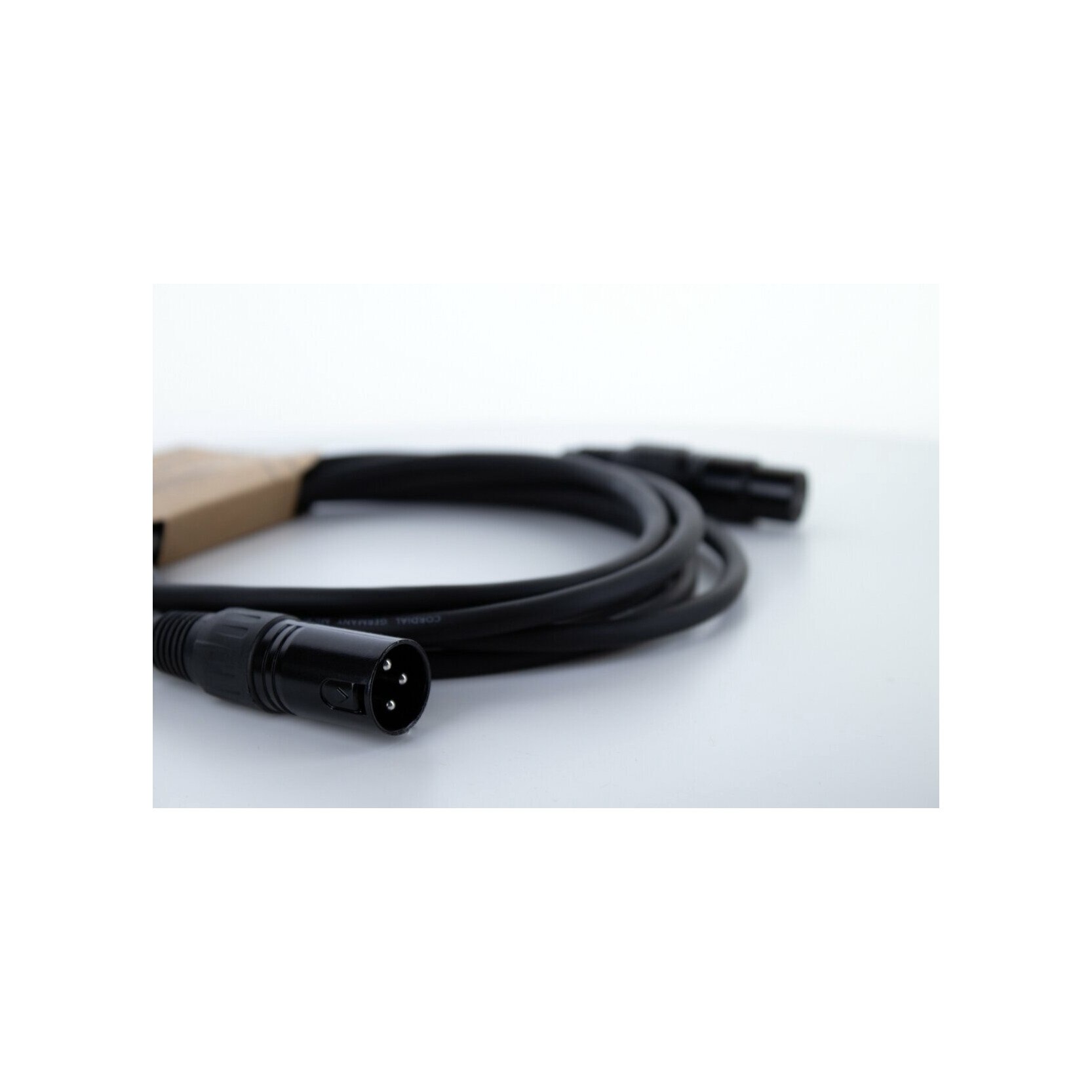 Cablu microfon, Cordial, Negru, 3 m - eMAG.ro