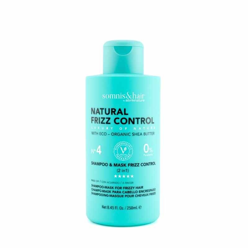 Sampon si Masca 2 in 1 cu effect antifrizz pentru par pufos si uscat ...
