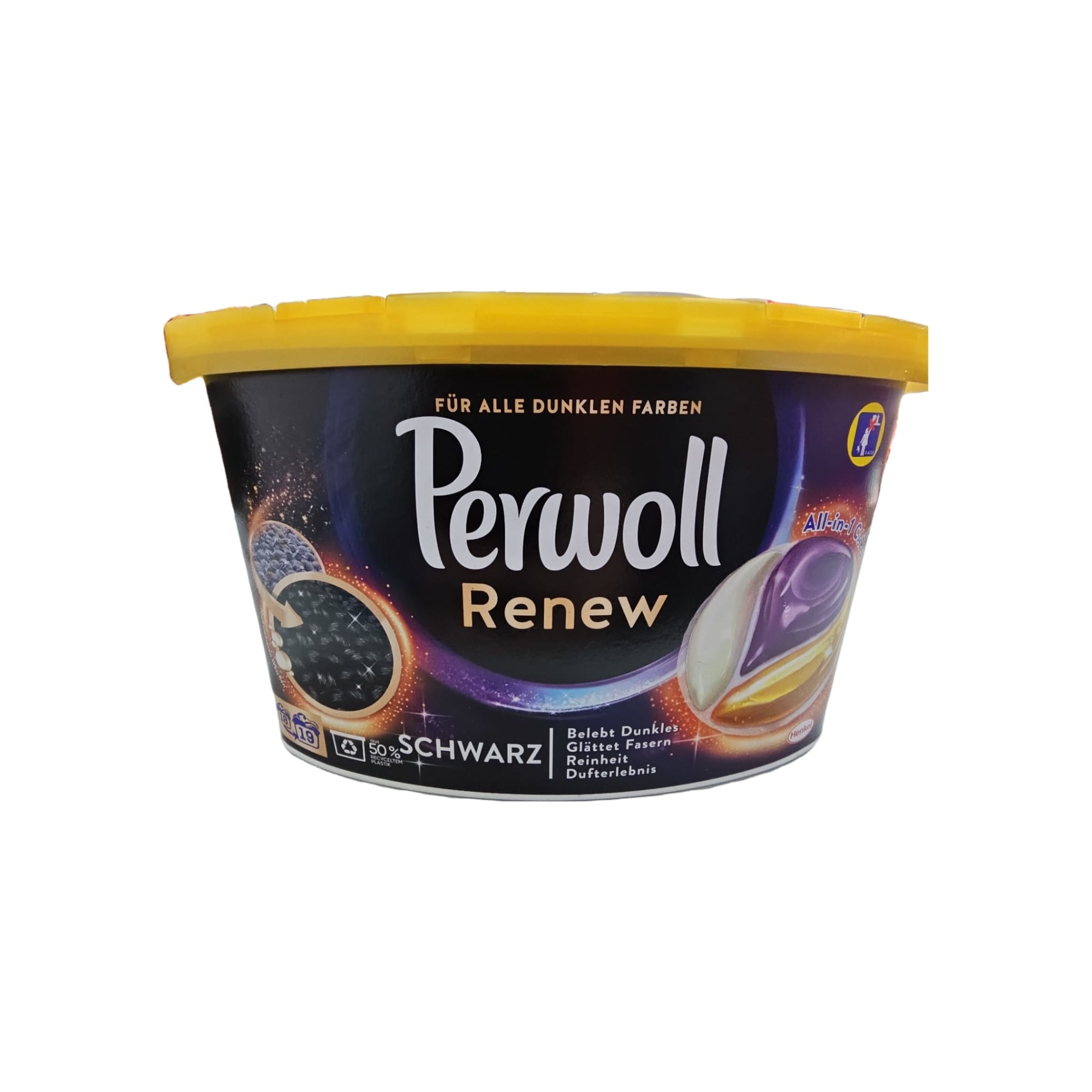 Перилен препарат Perwoll Renew Schwarz на капсули, 19 пранета - eMAG.bg