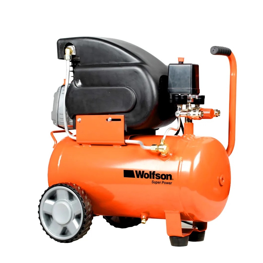 Compresor de aer pe ulei Wolfson 24L, 8BAR, 2CP - eMAG.ro