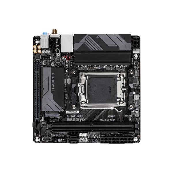 GIGABYTE B650I AX, DDR5, AM5, AMD B650, mITX alaplap - eMAG.hu