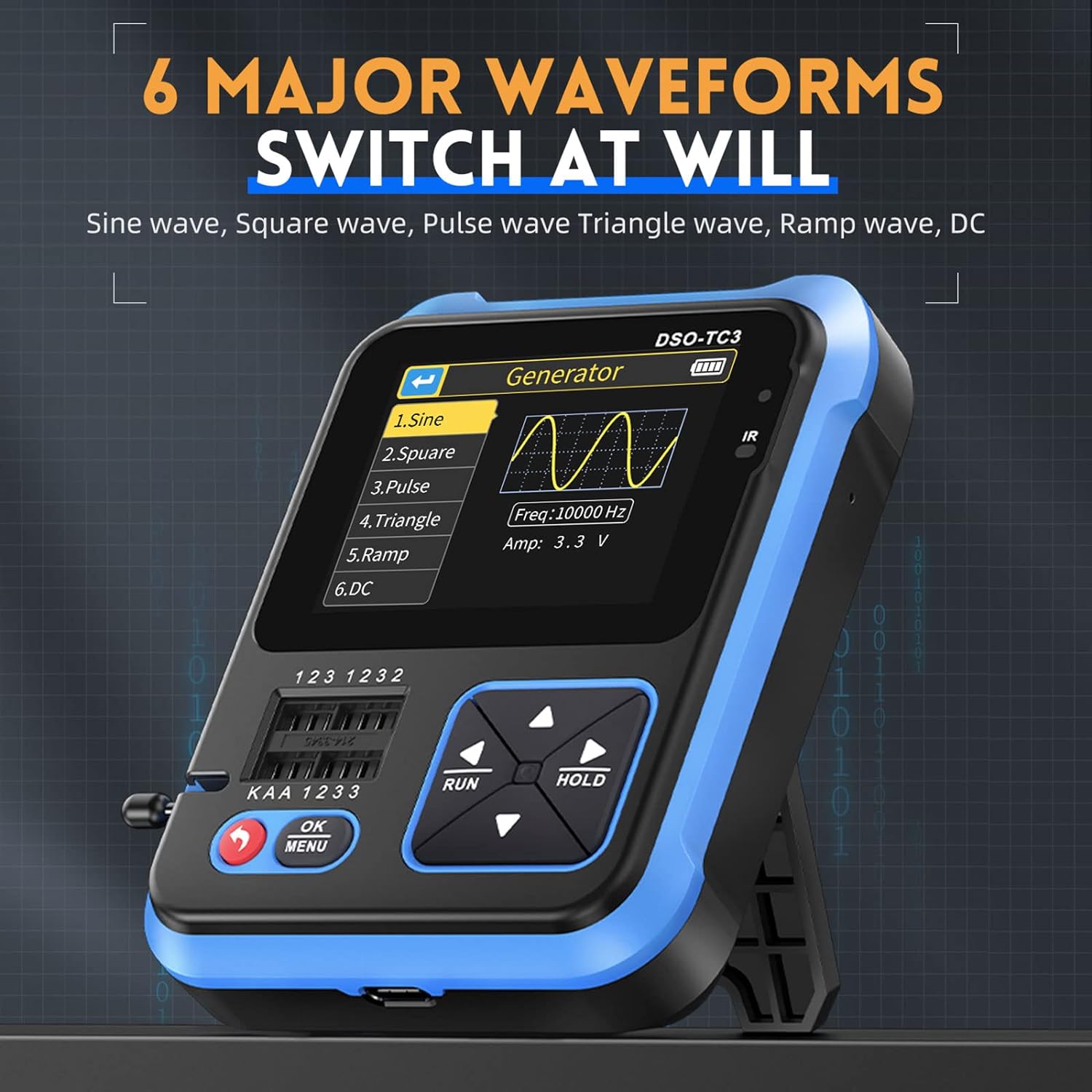 DSO-TC3 (High Profile) цифров осцилоскоп, MOSMAOO®, Генератор на ...