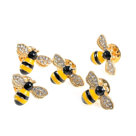 Set 5 brose martisor cu albinute, Meli Melo Paris - eMAG.ro