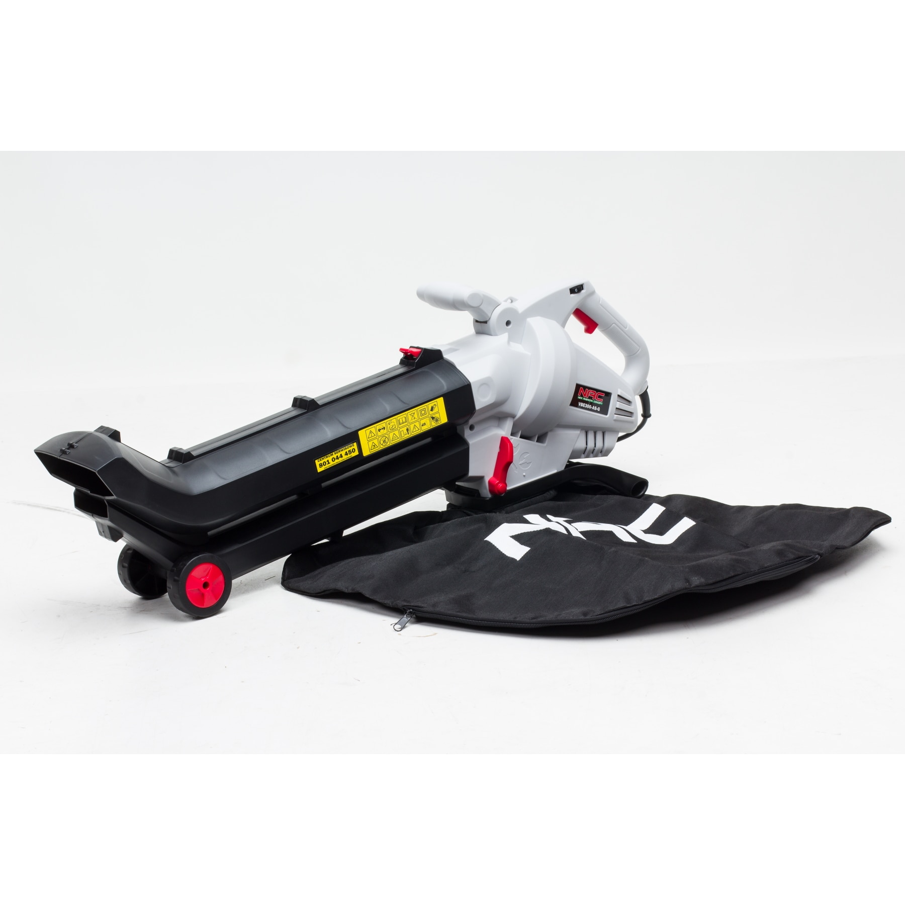 Aspirator electric de gradina, NAC, 3000 W, Negru - eMAG.ro