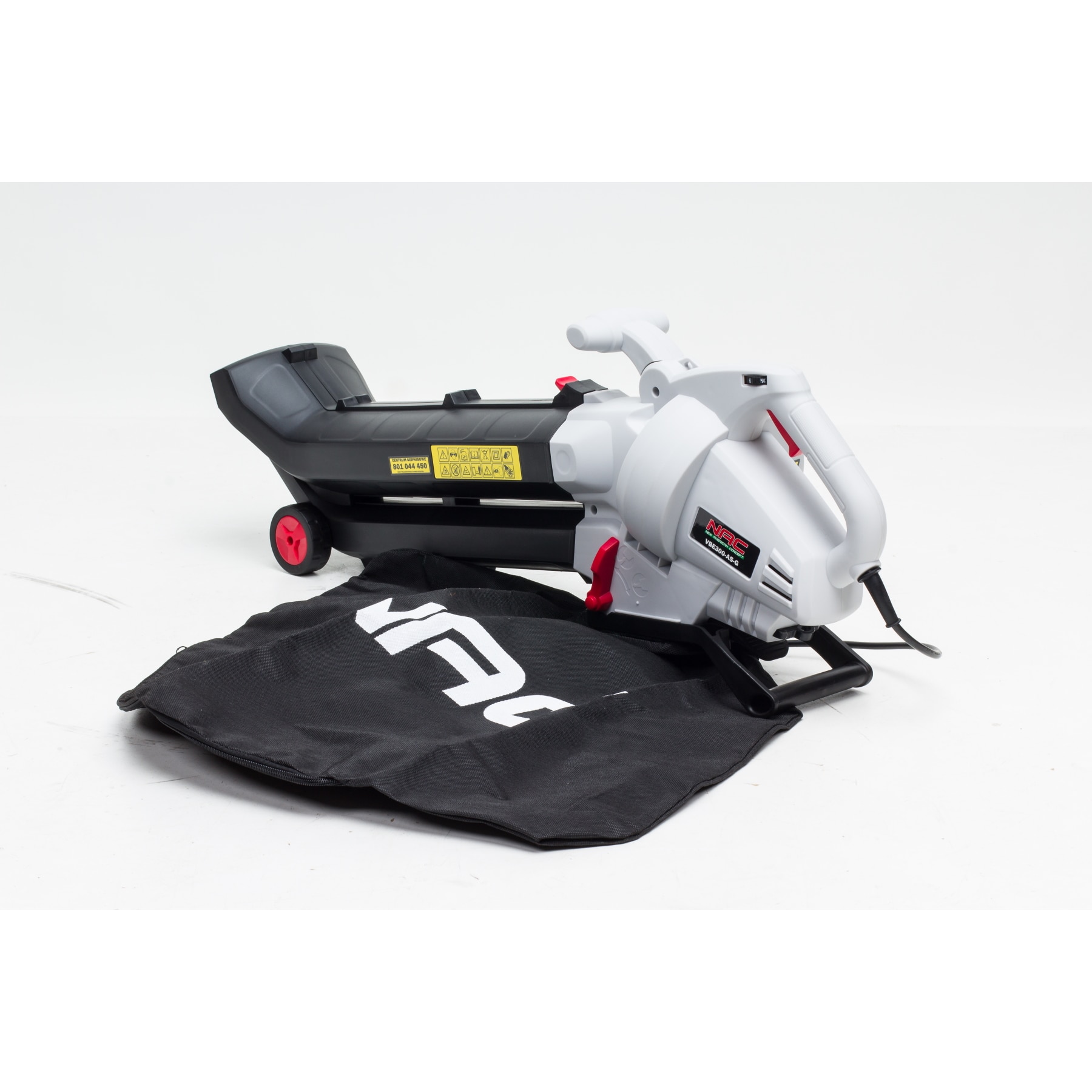 Aspirator electric de gradina, NAC, 3000 W, Negru - eMAG.ro