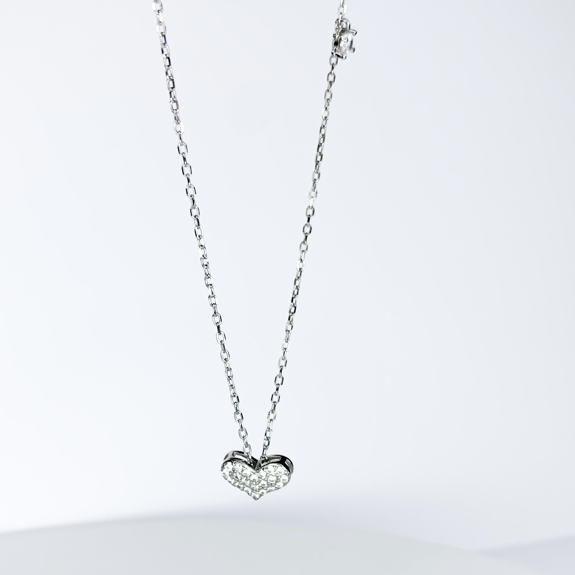 Colier Argint 925, pandantiv inima - eMAG.ro