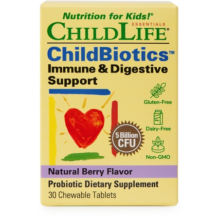 Probiotic copii ChildBiotics Immune and Digestive Support ChildLife ...