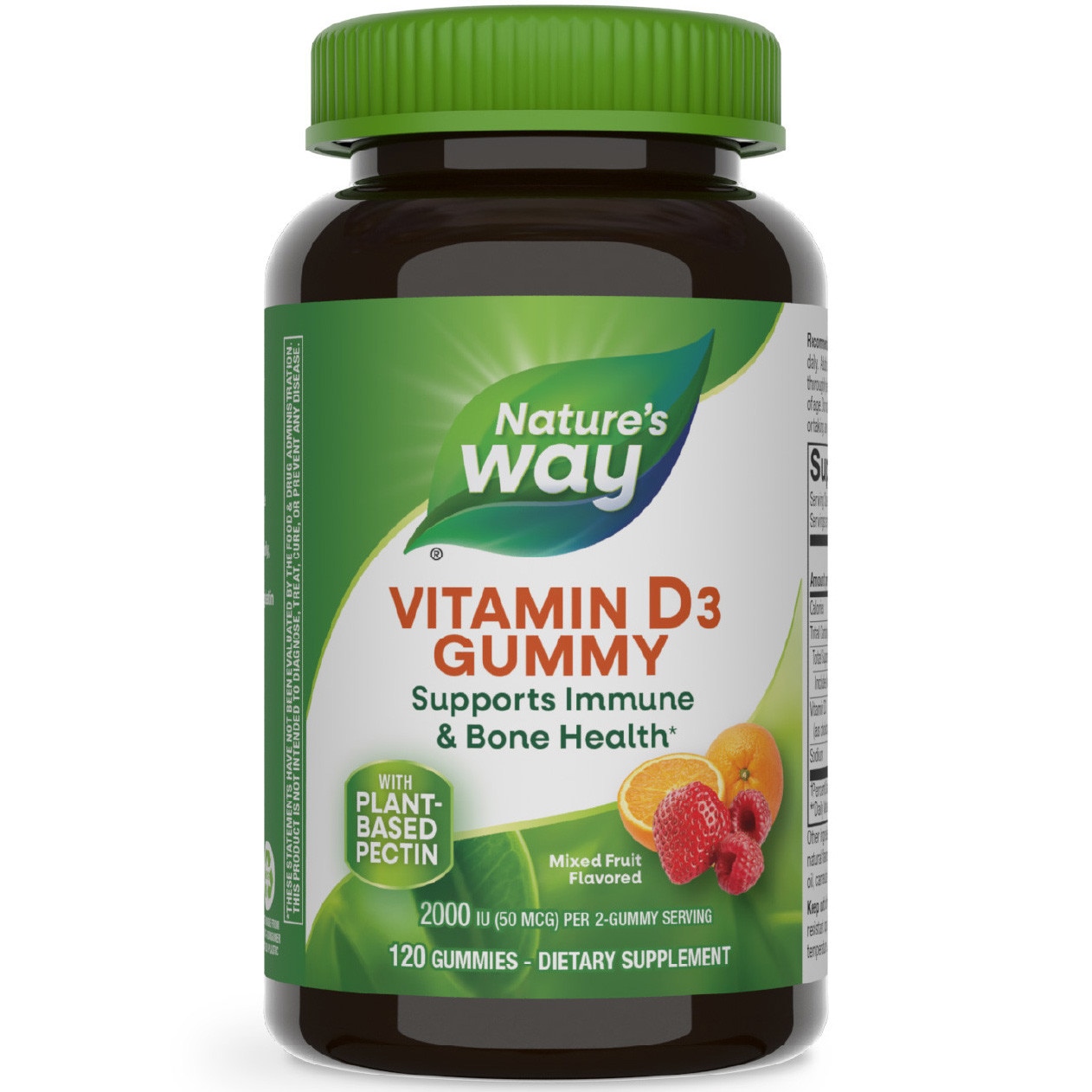 Supliment alimentar Vitamin D3 Gummies, Nature's Way, Secom, 120 ...