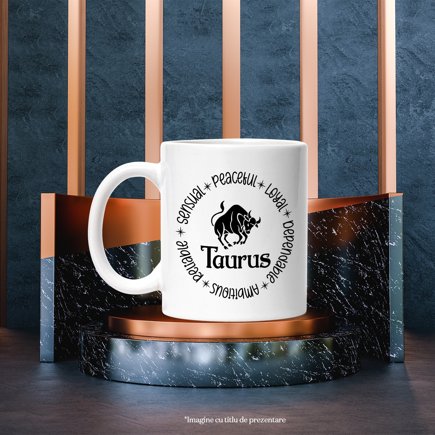 Чаша със зодия Телец, илюстрация, зодия, астрология, символ, знак, тиха ...