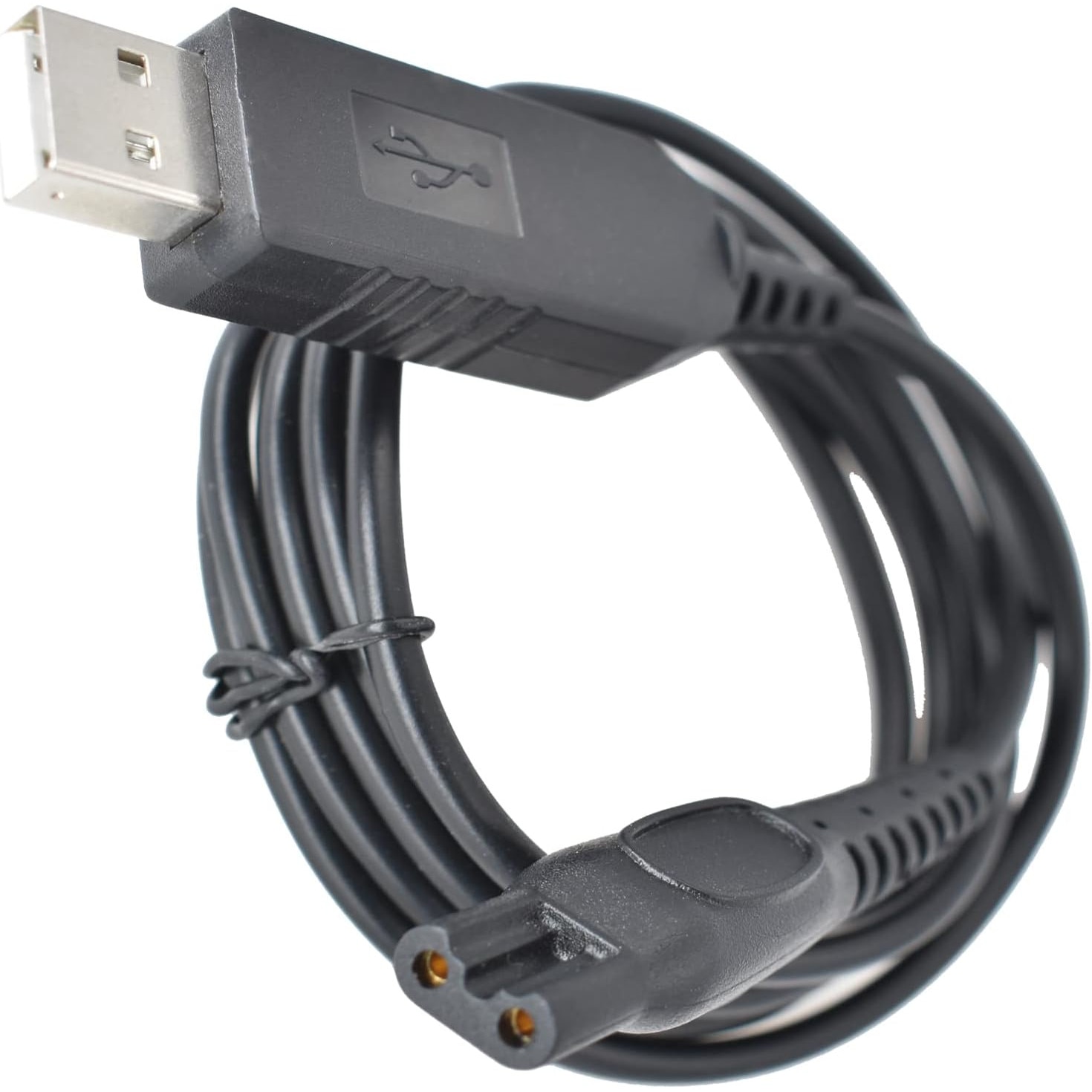 Кабел за зареждане на самобръсначка, Nybgyy®, USB, Съвместим Philips ...