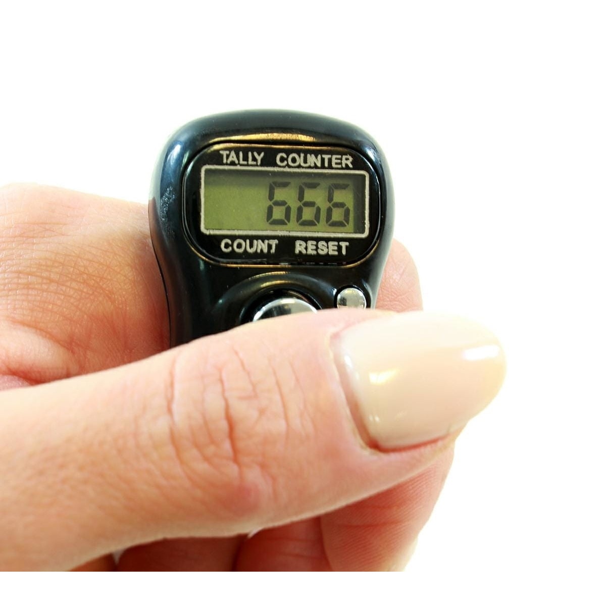 Clicker electronic, ZakupyTV, Plastic, Negru/Alb - eMAG.ro