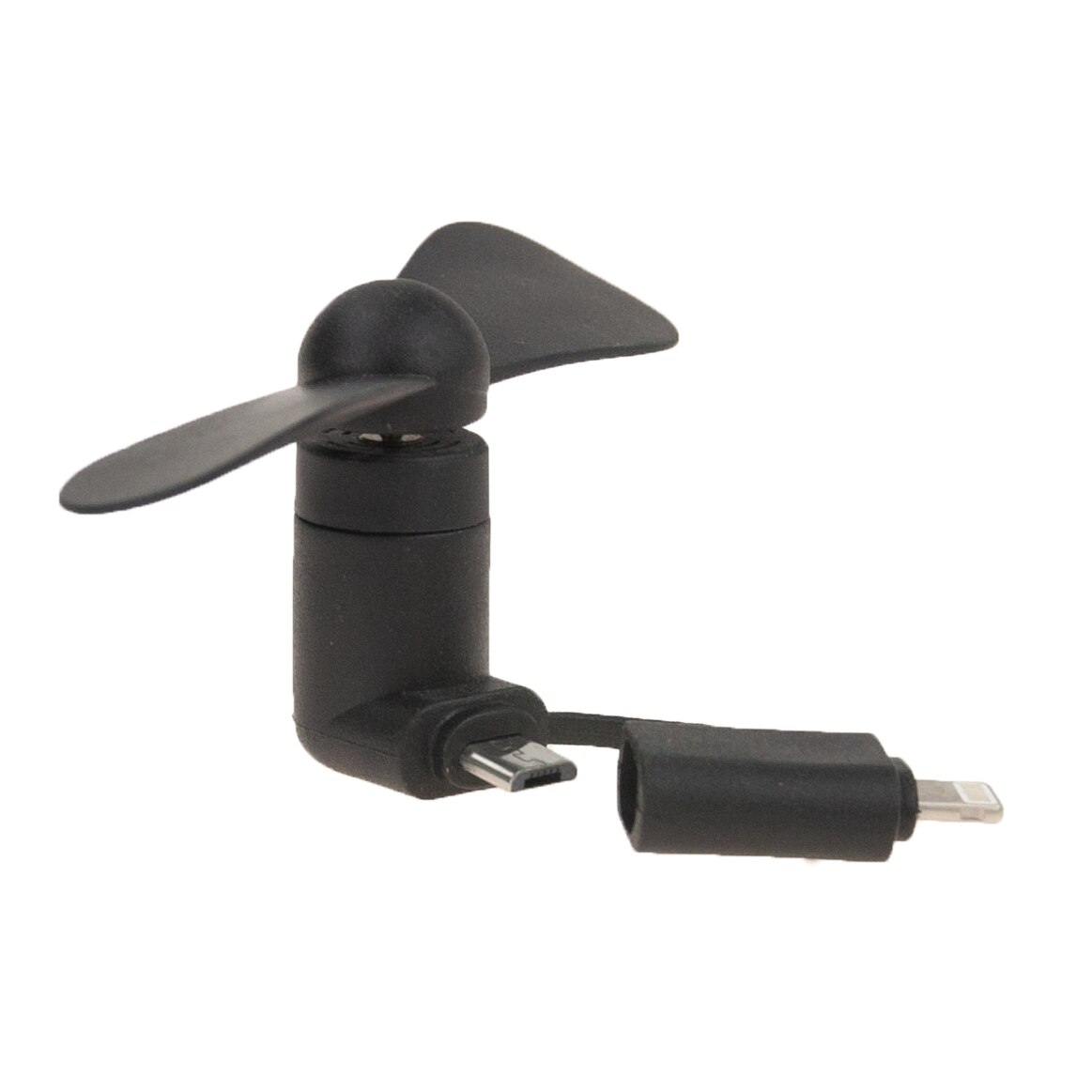 Ventilator pentru telefon, ZakupyTV, USB, Negru - eMAG.ro