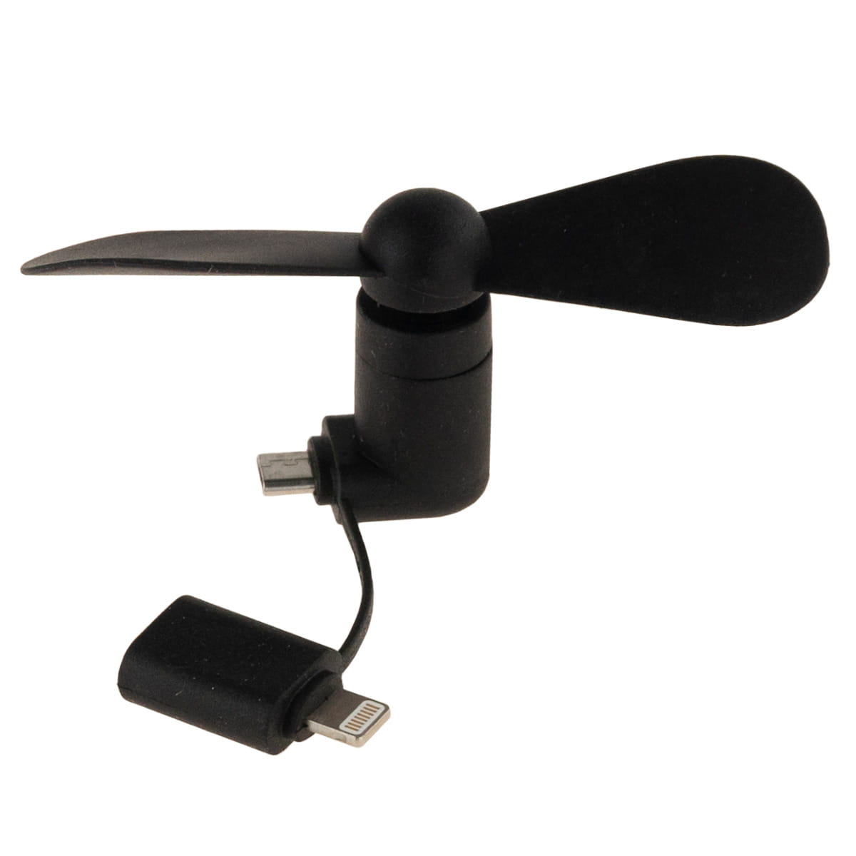 Ventilator pentru telefon, ZakupyTV, USB, Negru - eMAG.ro