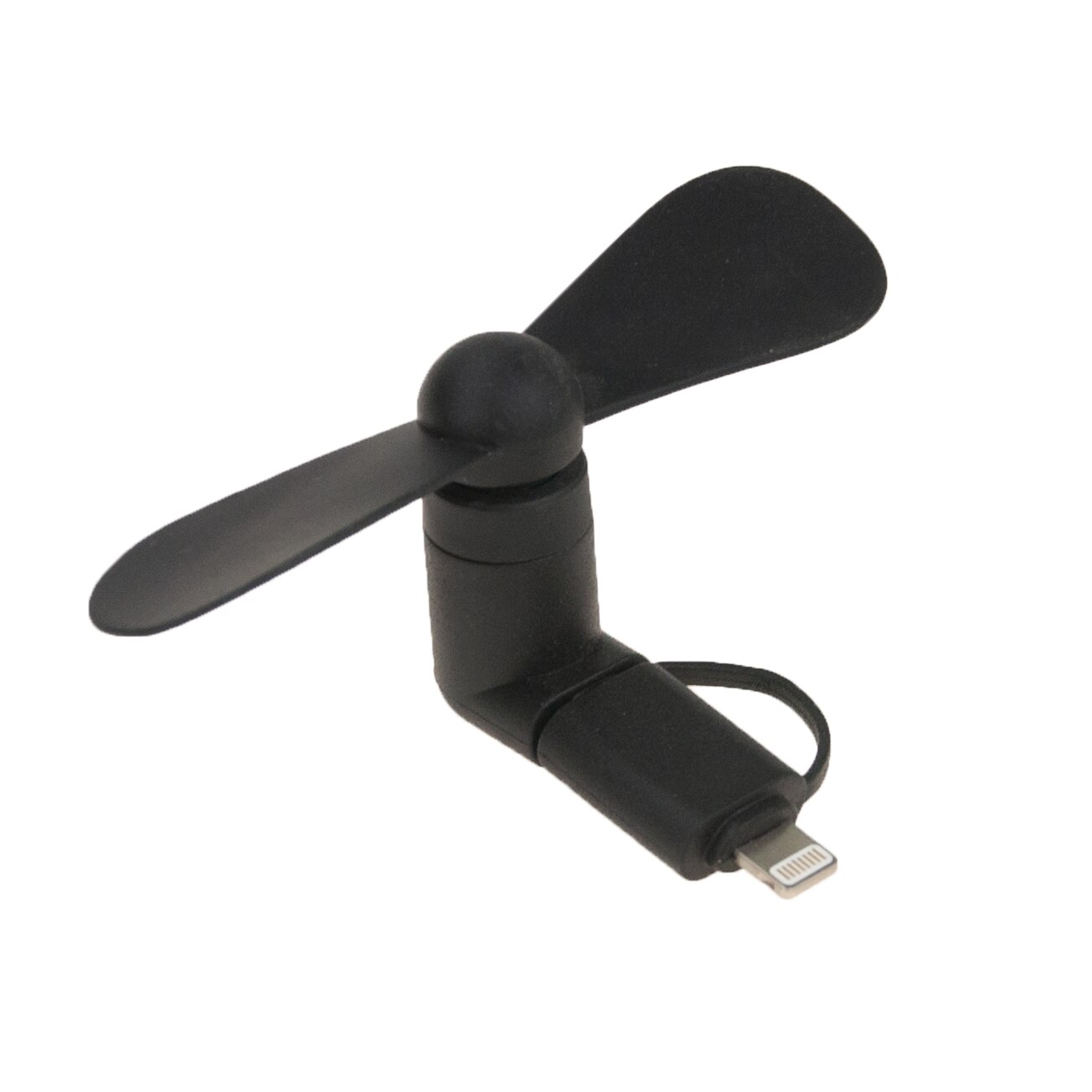 Ventilator pentru telefon, ZakupyTV, USB, Negru - eMAG.ro