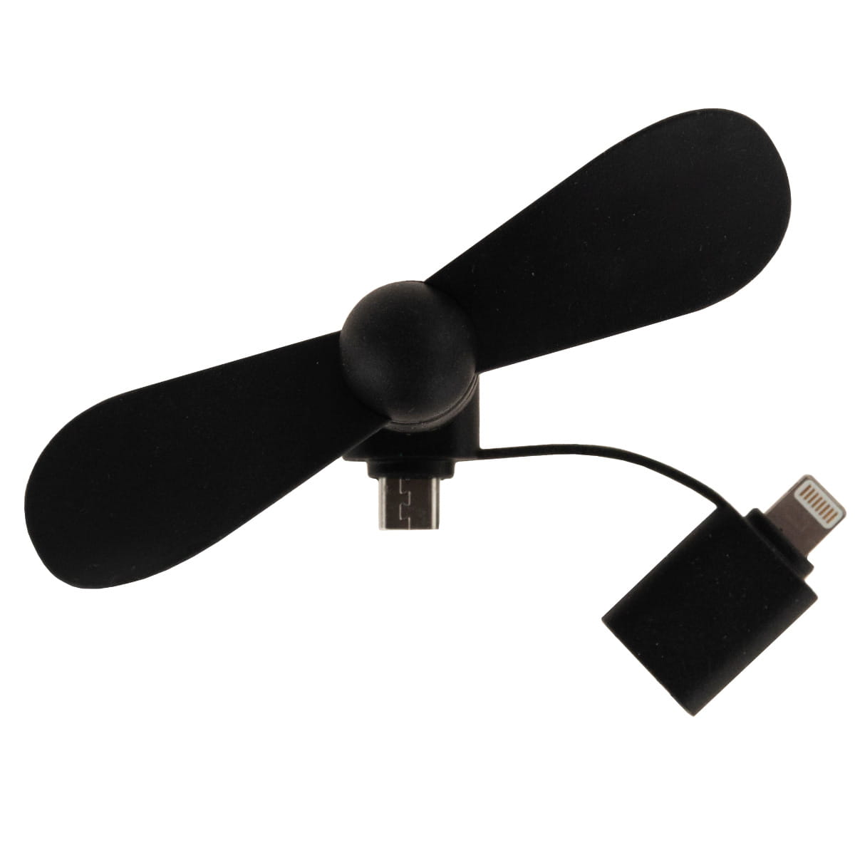 Ventilator pentru telefon, ZakupyTV, USB, Negru - eMAG.ro