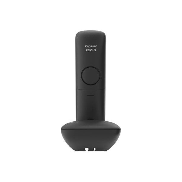 Безжичен Dect телефон Gigaset E390 Handsfree черен сребрист Emag Bg