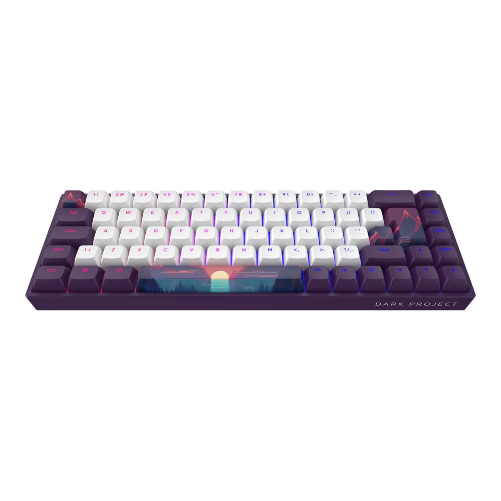 Tastatura Gaming Mecanica Dark Project 68 Sunrise RGB 60% - G3MS ...
