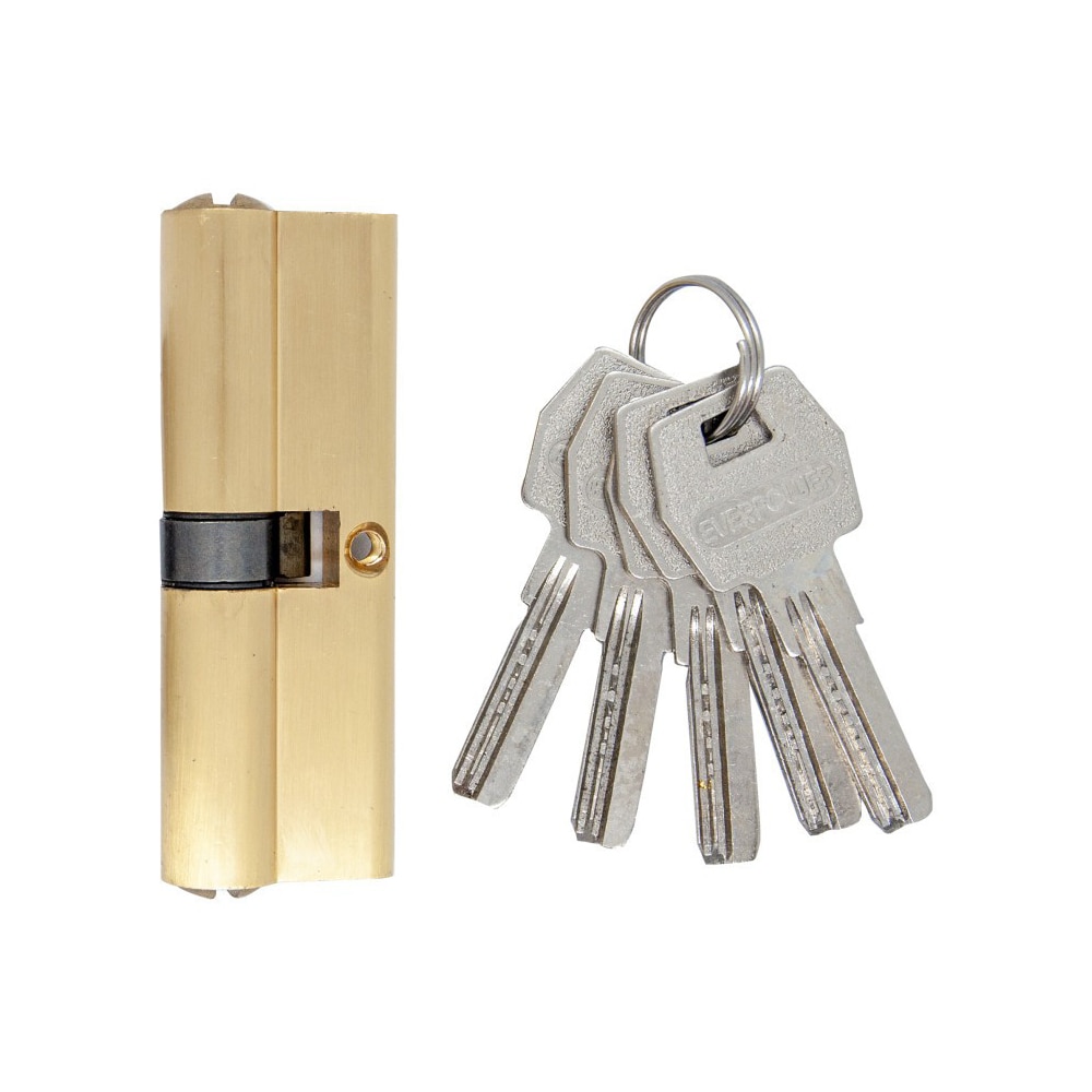 Cilindru butuc yala poarta metalica, 30x30, lungime 60mm, 5 chei - eMAG.ro