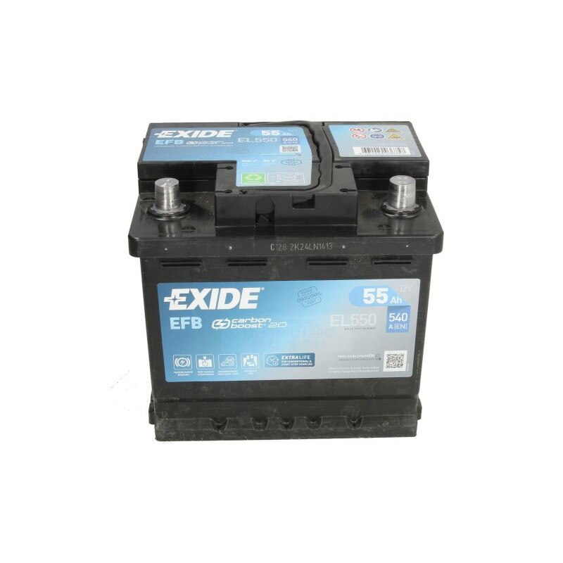 Acumulator turisme, vehicul comercial EXIDE 12V 55Ah/540A START&STOP ...
