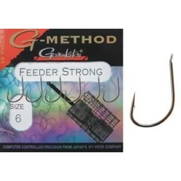 Carlige G-Method Feeder Strong Nr.10, 10buc/plic - eMAG.ro