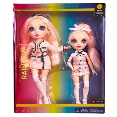 Papusi Rainbow High si Junior High - Double The Fun - Bella, 28 cm ...