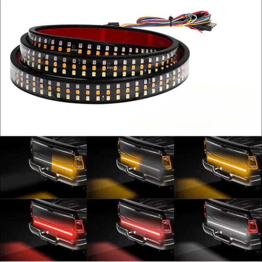 Banda LED Auto pentru Haion Saiconcept®, 1.5 M Lungime, 3 Lumini, 12V ...