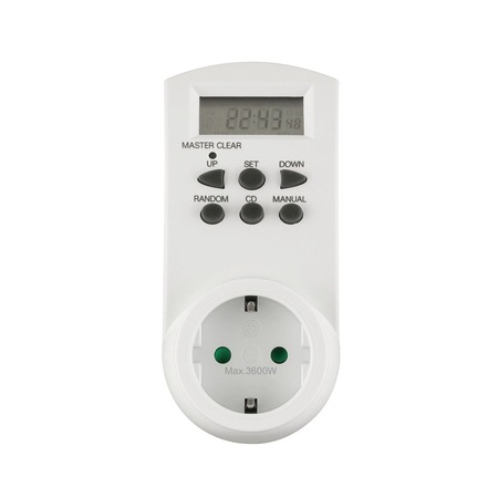 Priza programabila digitala Lexman, 16 A - eMAG.ro