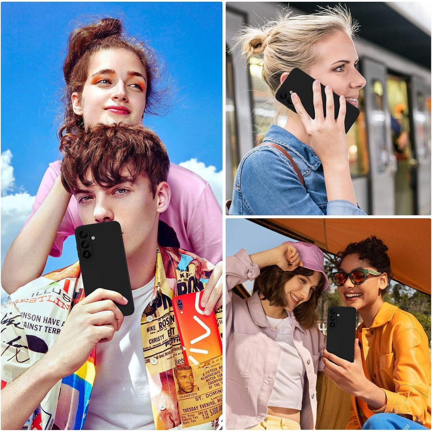 Soft Touch tok, vékony, ALC Mobile, ütésálló, Samsung Galaxy S24 kompatibilis, fekete Tpu - eMAG.hu