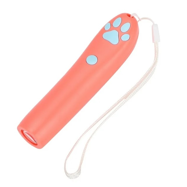 Jucarie cu lumina LED care proiecteaza o labuta de animale, pentru ...