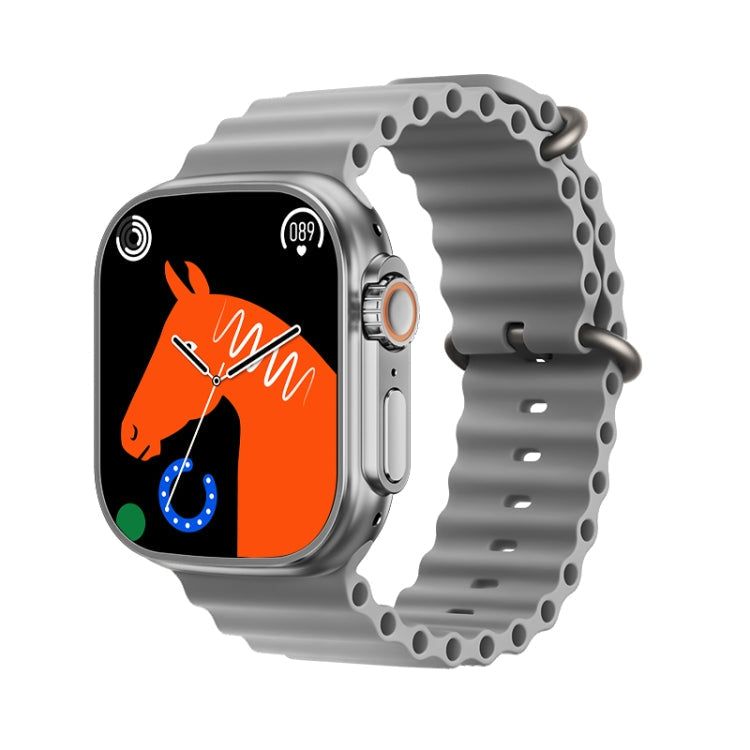 Smartwatch Z68 Ultra Series 8, Gri, NFC, 49 mm, Apelare Bluetooth ...