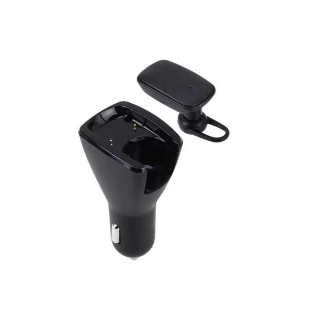Incarcator auto cu casca bluetooth telefon G14 - eMAG.ro