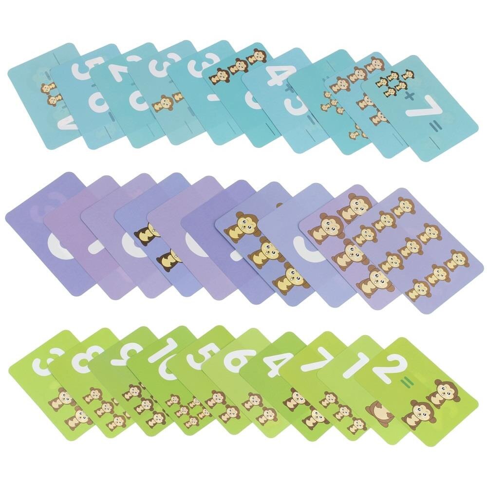 Образователна играчка Monkey scale, За изучаване на цифри и математика ...