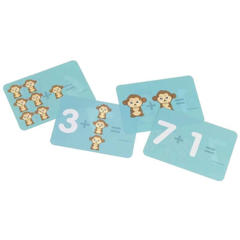 Образователна играчка Monkey scale, За изучаване на цифри и математика ...