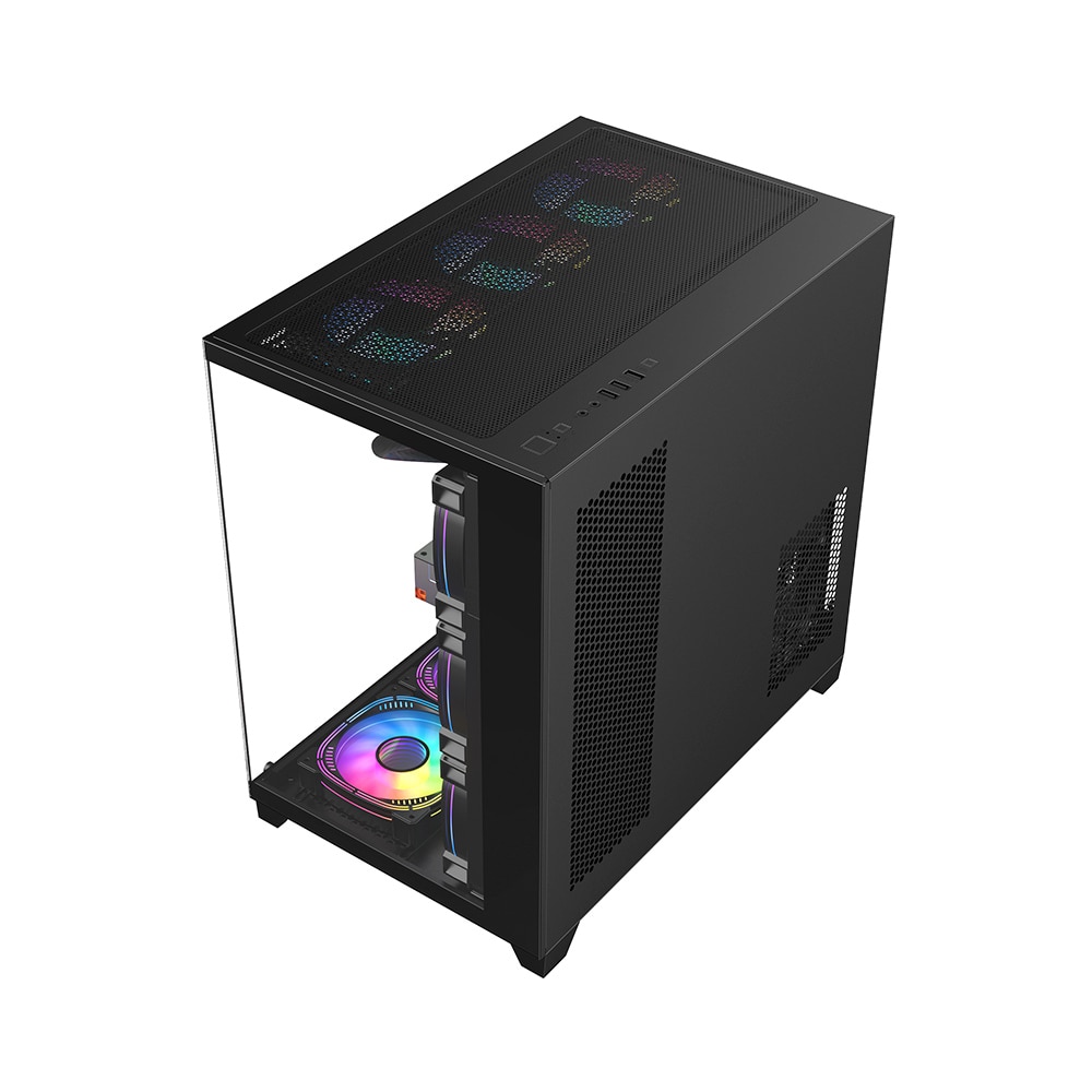 Кутия 1stplayer® Gaming Mv8 Tp Argb Cube Tower Atx M Atx Itx без