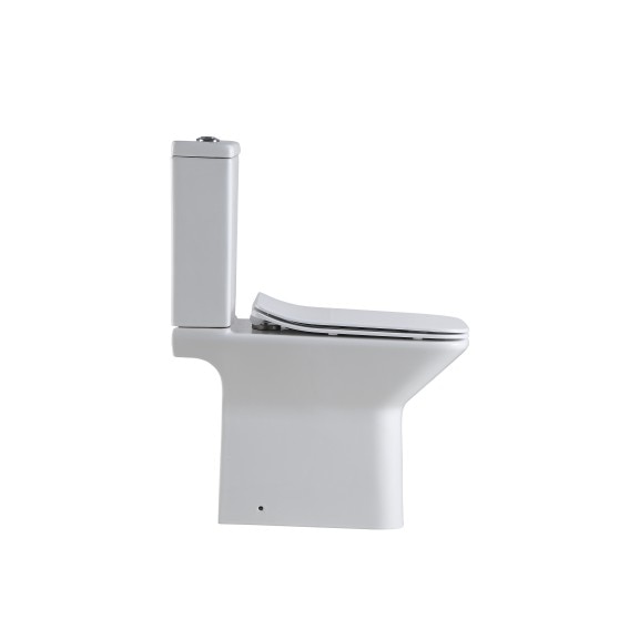 Моноблок тоалетна чиния Inter Ceramic 7737 NANO, Rimless(без ръб ...