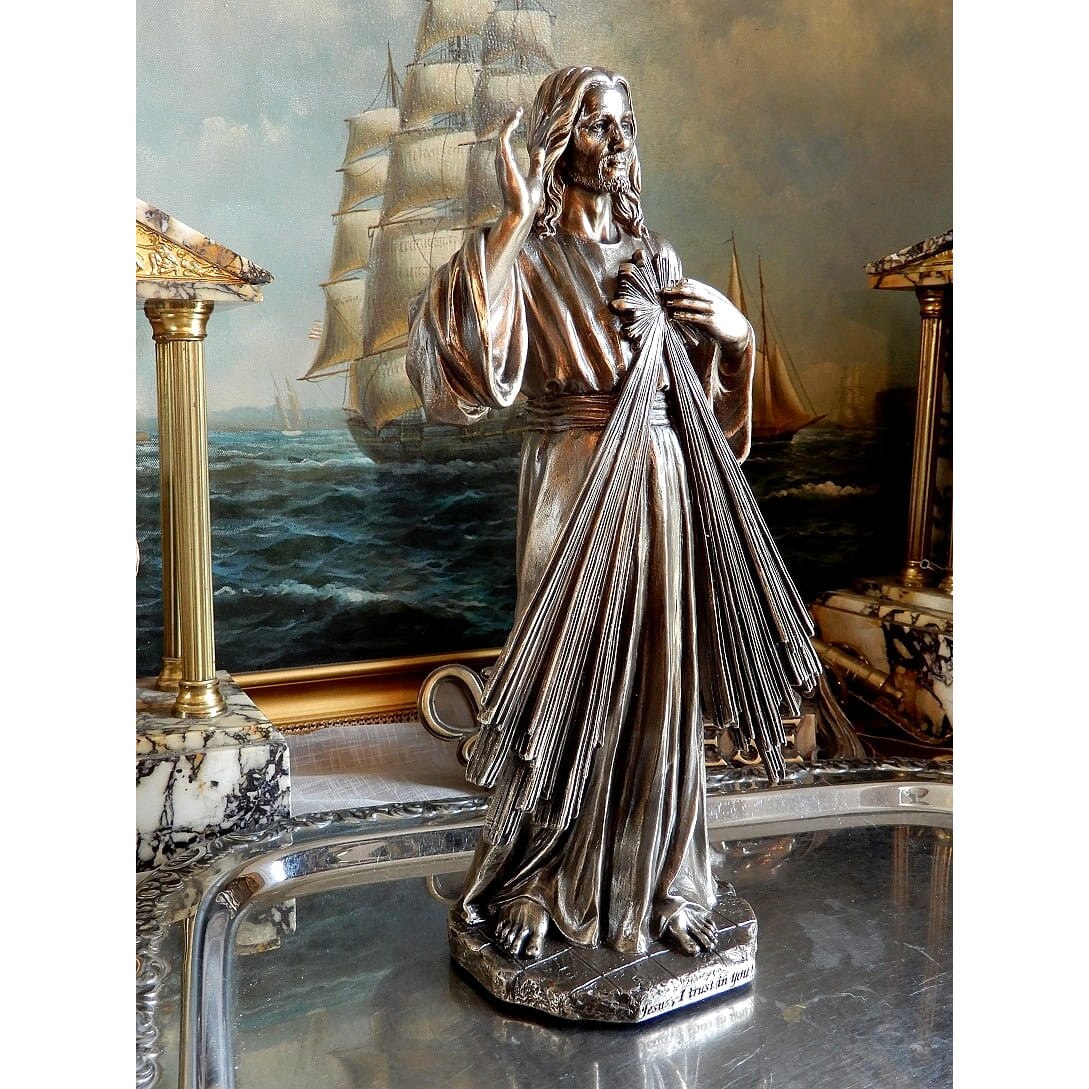 Figurina darul milos de Iisus inima lui hristos pentru parintele ...