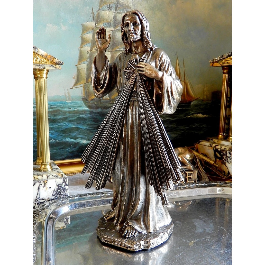 Figurina darul milos de Iisus inima lui hristos pentru parintele ...