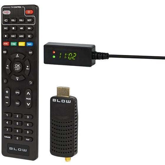 Decodor tuner DVB-T2 BLOW 7000FHD MINI - eMAG.ro