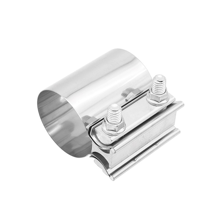 Colier pentru teava de esapament, LLWL, Inox, 63 mm, Argintiu - eMAG.ro