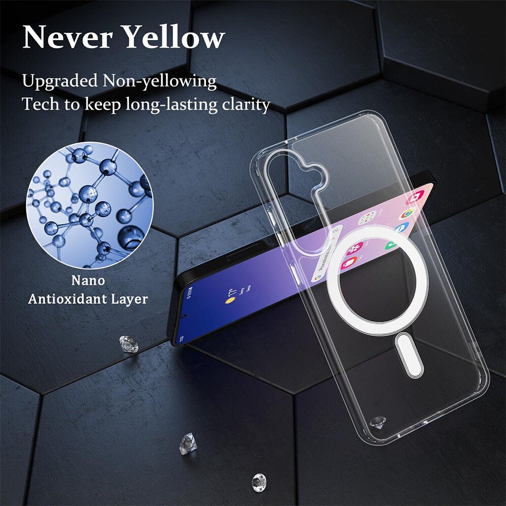 Samsung Galaxy S24 Plus készülékkel kompatibilis Magsafe burkolat ...