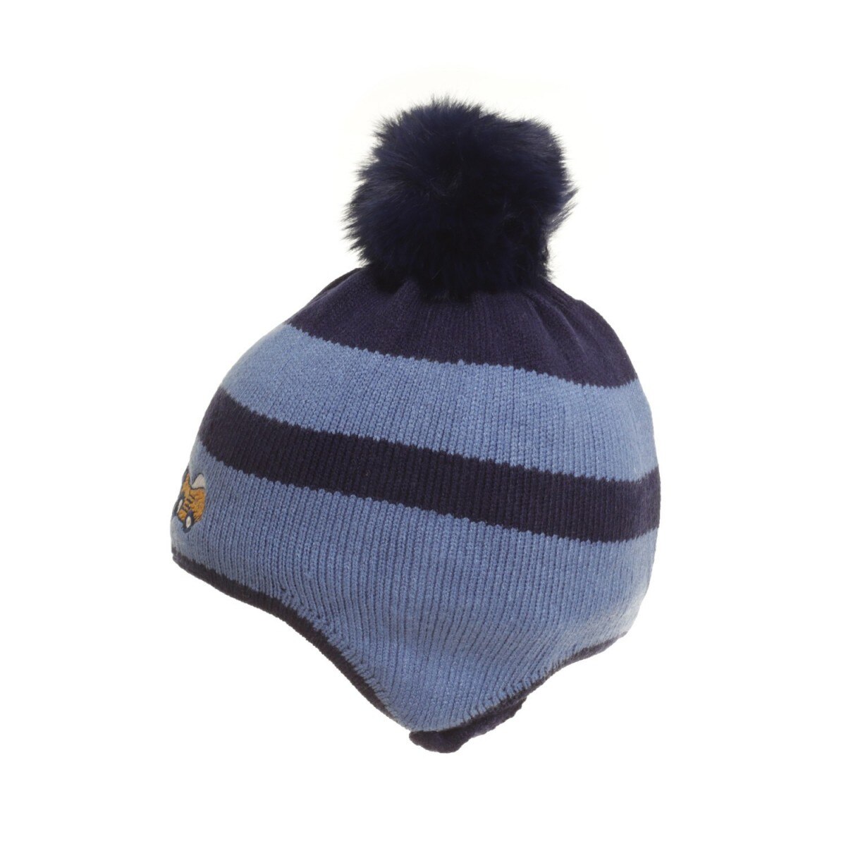 Caciula pentru copii, PAMI, CB-0523-195-3, 52 cm, Albastru - eMAG.ro