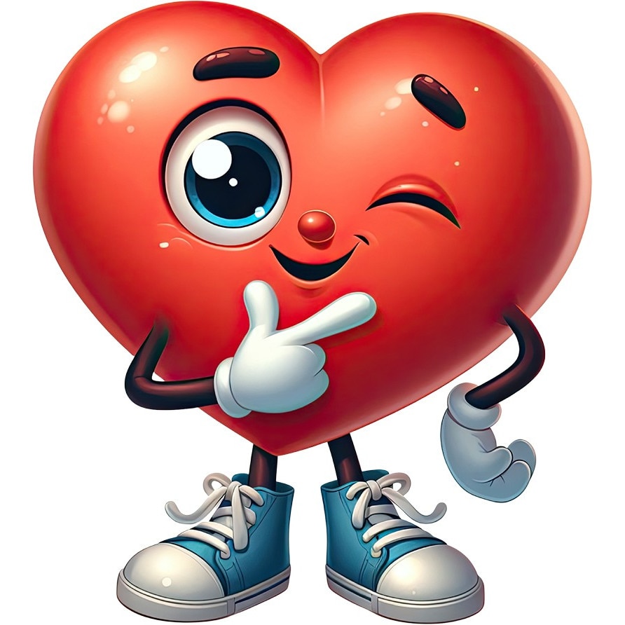 Sticker Auto, Inima, 27 cm, 12240ST-1 - eMAG.ro