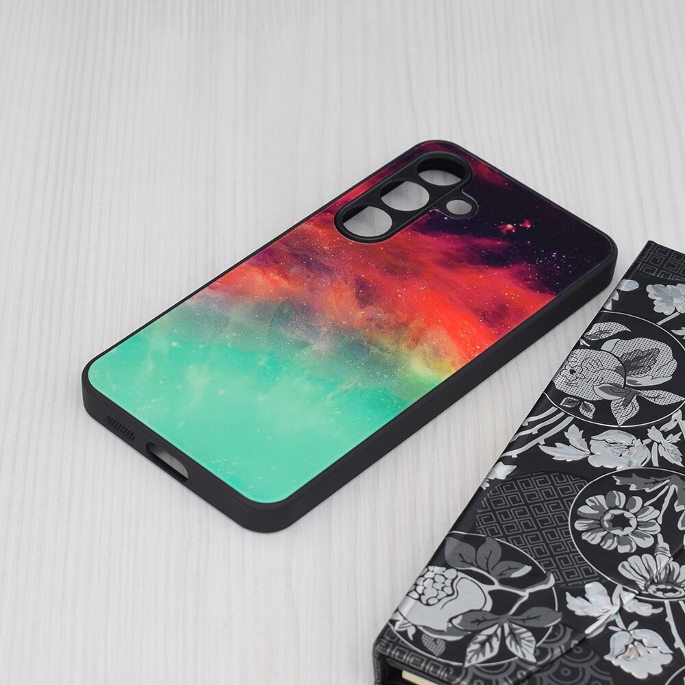 Samsung Galaxy S24 Plus tok - Techsuit Glaze Series - Fiery Ocean - eMAG.hu