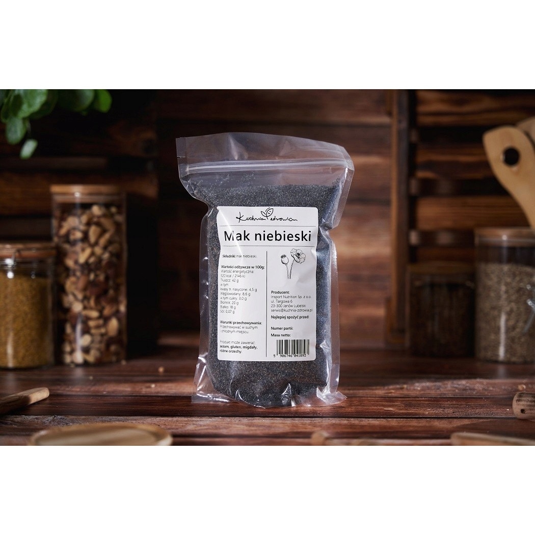 Kuchnia Zdrowia, Seminte de mac albastru, De inalta calitate, Natural ...