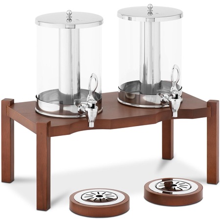 Set dozator dublu suc Royal Catering, Inox/Plastic, 2x7l, Multicolor ...